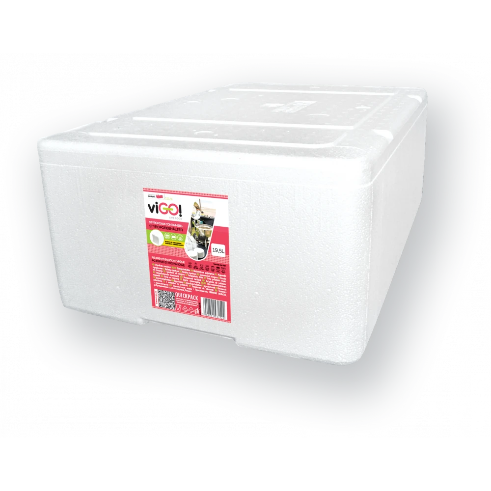 viGO! Standard Styrofoam container 19.5L